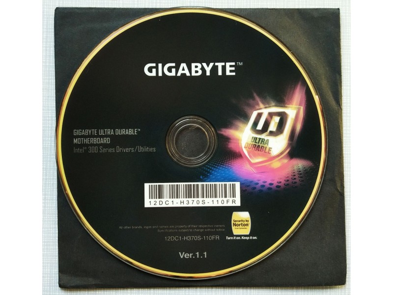 CD za Gigabyte matične ploče Intel 300 series