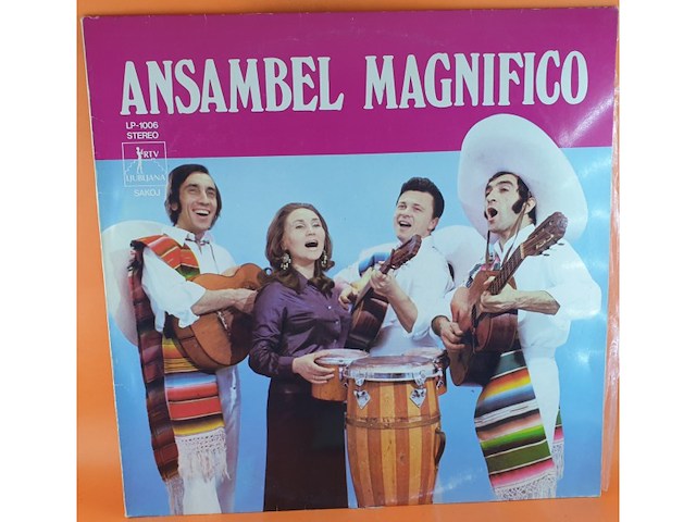 Ansambel Magnifico* ‎– Alma Llanera, LP