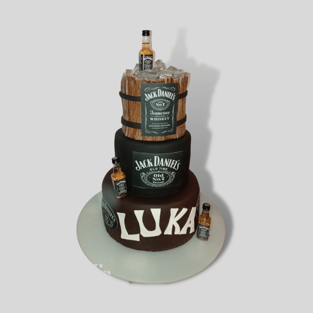 Prodavnica poklona - Torta za muškarca – Jack Daniels torta 2