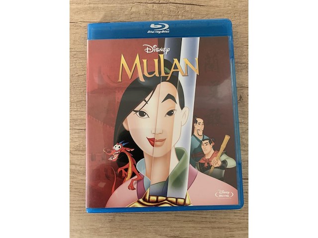 Disney Mulan blu ray