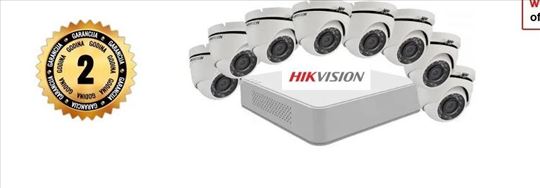 Video nadzor Hikvision analogni set 1 megapiksel