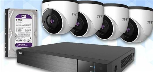 Video nadzor TVT set 5 megapiksela 4 CH