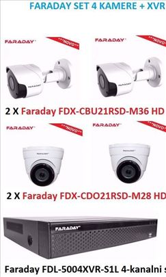 Video nadzor SET Faraday sa 4 kamere
