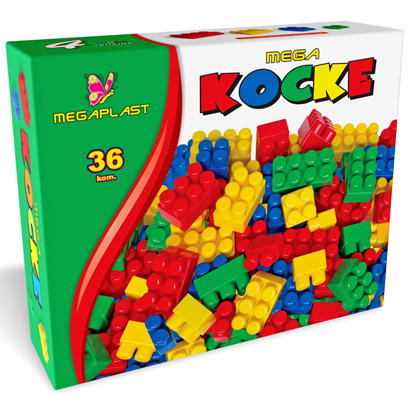 Megaplast kocke 36pcs kutija 3950858