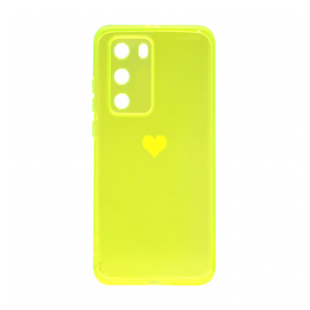 Maska Air Neon silicone za Huawei P40 zuta