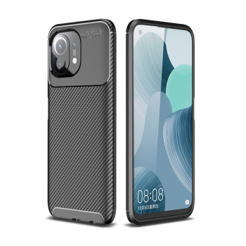 Maska Carbon Defender za Xiaomi Mi 11 crna