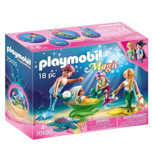 Playmobil Magic Porodica sirena
Playmobil Magic Porodica sirena