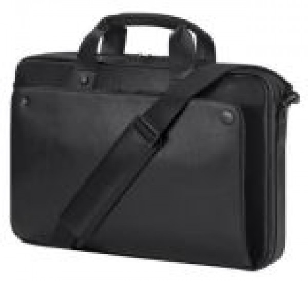 HP 15,6'' Executive Leather Top Load Carrying Case - Black ( 1LG83AA )
