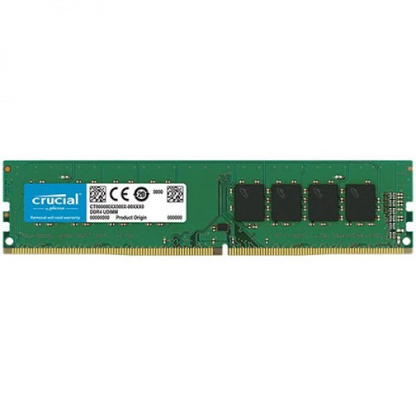 Crucial DRAM 4GB DDR4 2666 MTs (PC4-21300) CL19 SR x8 UDIMM 288pin , EAN: 649528785930 ( CT4G4DFS8266 )