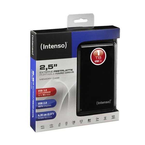 Intenso HDD 1TB 2.5'' USB 3.0 Black eksterni 6021560' ( '6021560' )