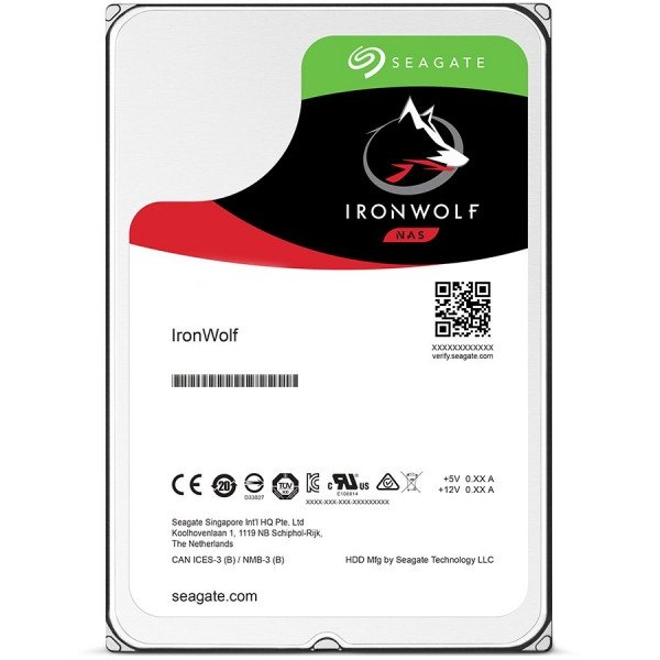 SEAGATE HDD Desktop Iron Wolf Guardian NAS(3.5''2TBSATA 6Gbsrpm 5900) ( ST2000VN004 )