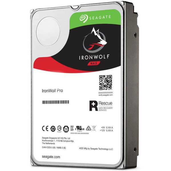 SEAGATE HDD Desktop IronWolf Pro Guardian +Rescue (3.5 12TB SATA rmp 7200 ( ST12000NE0008 )