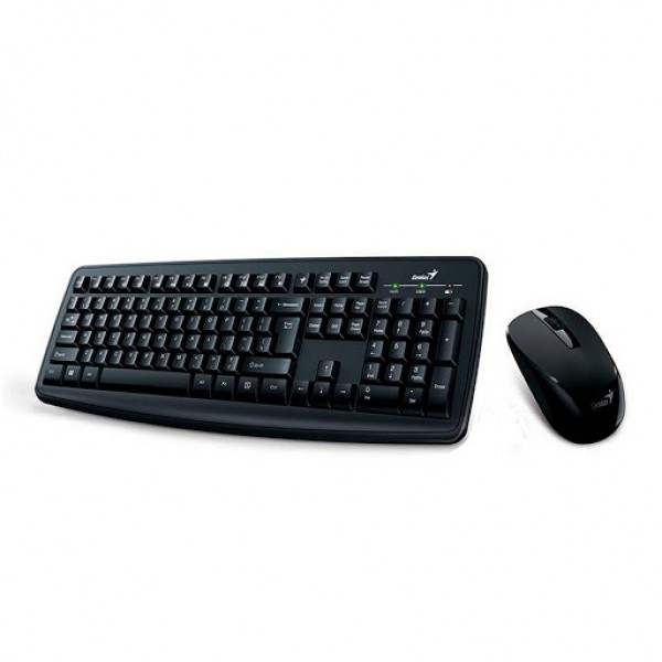 GENIUS Smart KM-8100 Wireless USB YU crna tastatura + miš