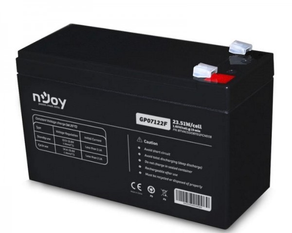 NJOY GP07122F baterija za UPS 12V 23.51W (BTVACGUOBTD2FCN01B)