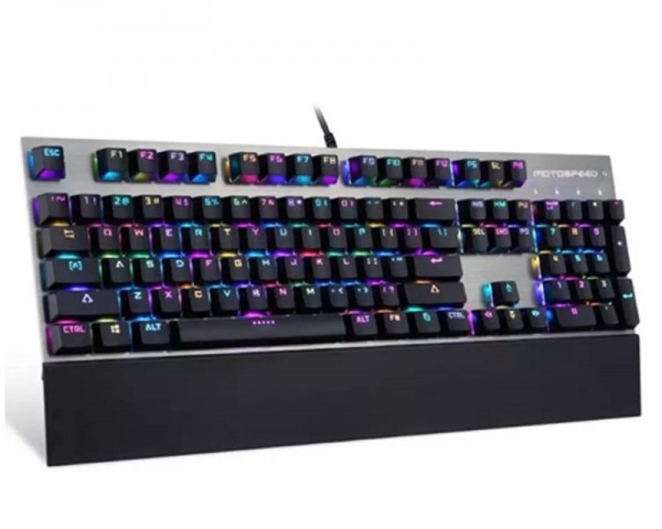 MOTOSPEED CK108 RGB mehanička tastatura plavi prekidač