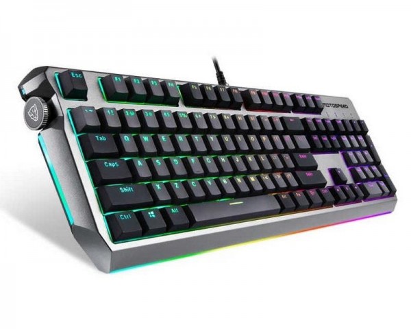 MOTOSPEED CK80 mehanička siva tastatura optički prekidač