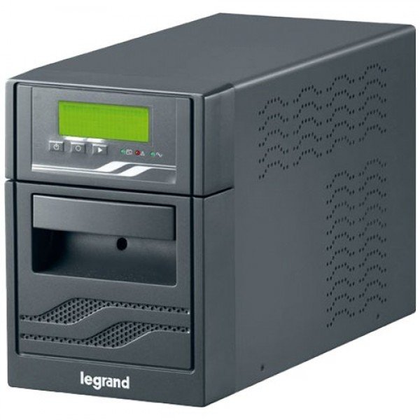 UPS Legrand Niky S Tower 1000VA600W Line interactive, Single-phase, Protection RJ 11RJ 45, LCD 3 butoane, 3 leduri, sinusoidal, Battery 2