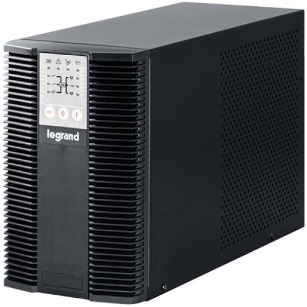 UPS LEGRAND KEOR LP 3000VA 2700W SIngle-Phase ON LINE Double Conversion, Sinusoidal Waveform, 6xIEC 10A socket, RS232, slot for SNMP comm.