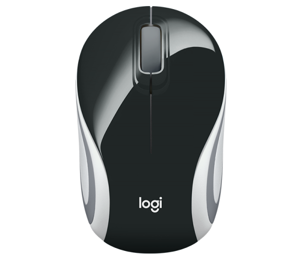 LOGITECH Wireless Mini Mouse M187 - EMEA - BLACK ( 910-002731 )