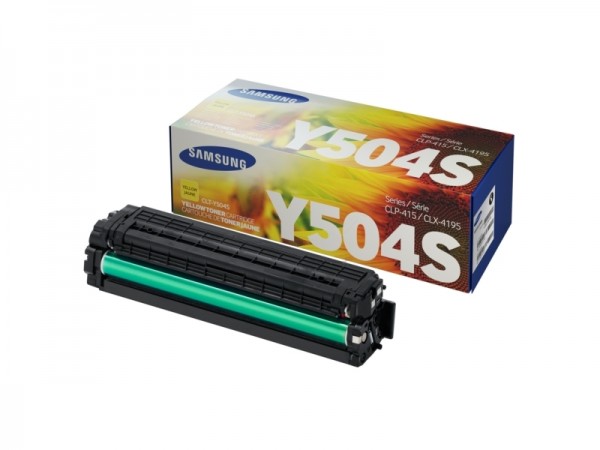 Samsung CLT-Y504S Yellow Toner Cartridge' ( 'SU502A' )