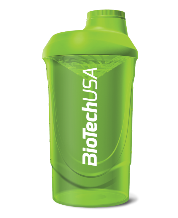 BioTech USA Šejker Wave 600 ml Zeleni