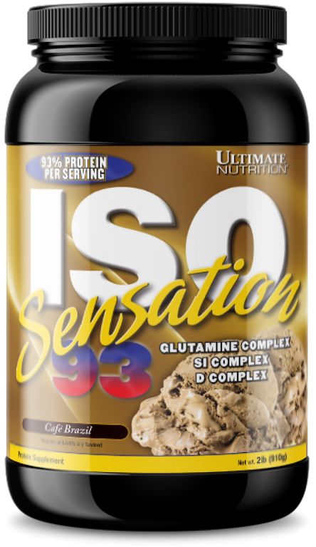 Ultimate Nutrition Iso Sensation 93, Kafa, 910 g