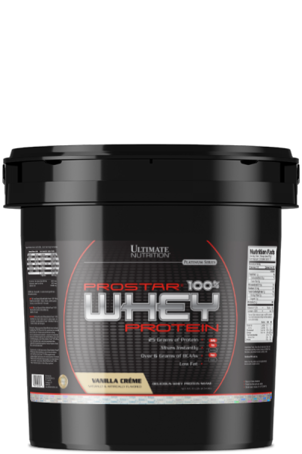 Ultimate Nutrition 100% Whey Prostar Vanila, 4,54 kg