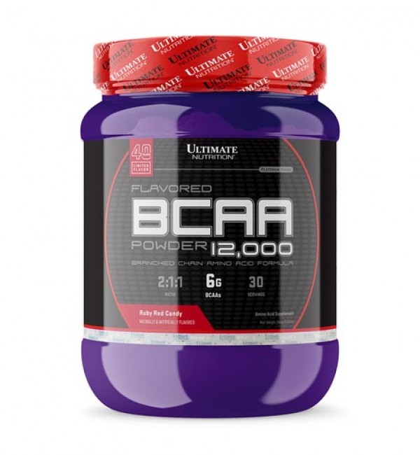 Ultimate Nutrition BCAA Powder, Ruby Red 457 g