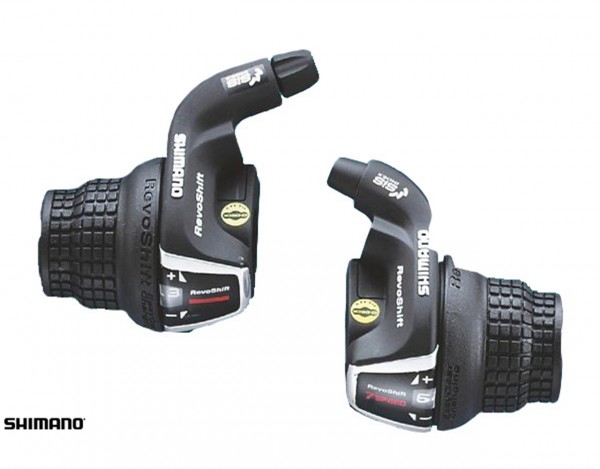 Ručice menjača - Shimano TOURNEY GRIP SHIFT RS35, 7 brzina