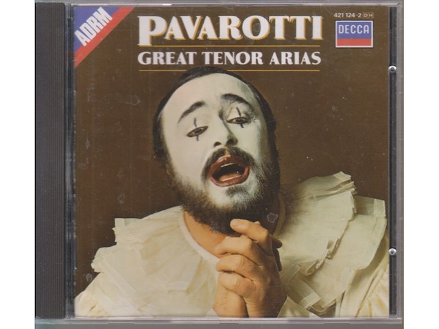 cd / PAVAROTI GREAT TENOR ARIAS - kolekcionarski !!!!!!