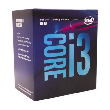 1151 INTEL CORE I3 8100 3.6GHZ 6MB BOX