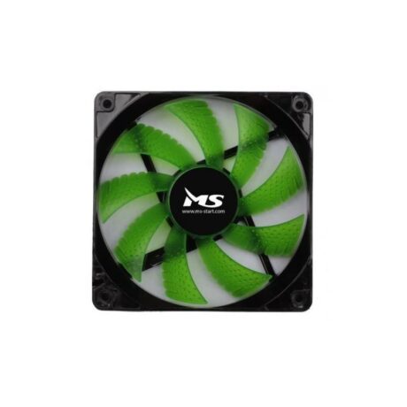 COOLER MS GREEN LED 12CM FAN