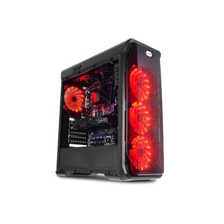 LC POWER GAMING 988B-ON RED TYPHOON BLACK