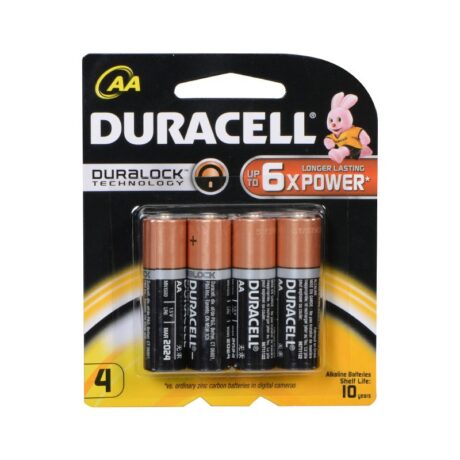 DURACELL AA 1.5V MN1500 PAK4 CK