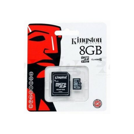 MICRO SD 8GB KINGSTON SDC10/8GB