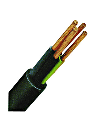 PVC-om izol.kabl za srednja meh.opt. YMS -J 5x4mm² crni
for Medium-Level Mechanical Stress, drum 100m