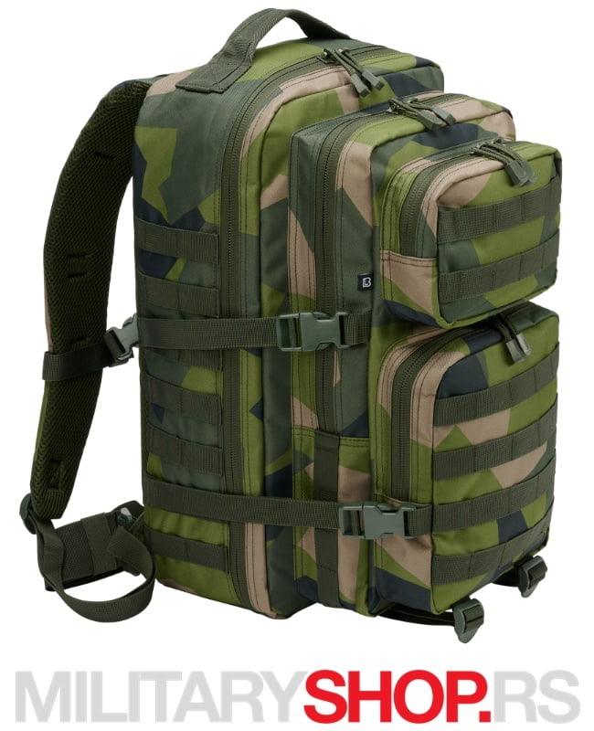 Maskirni ranac Brandit Cooper 50L Swedish-Camo