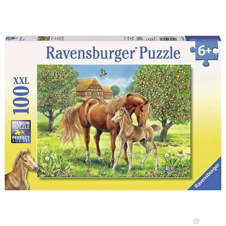 Ravensburger puzzle Konji u divljini RA10577