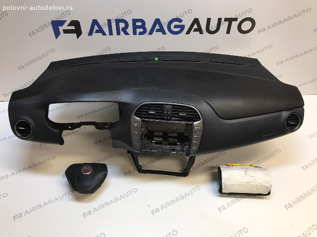 FIAT BRAVO SET AIRBAG SET VAZDUŠNI JASTUK POJASI TABLA