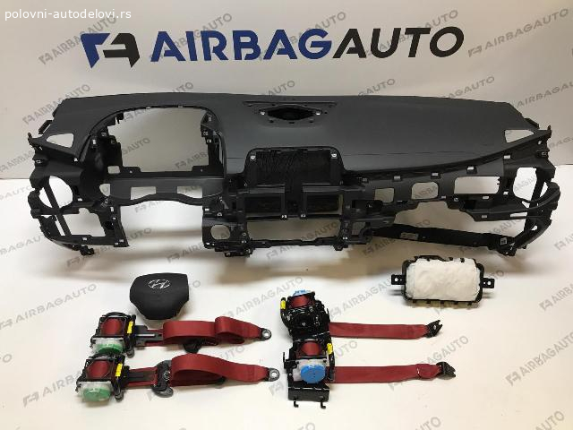 HYUNDAI KONA SET AIRBAG SET VAZDUŠNI JASTUK POJASI TABLA