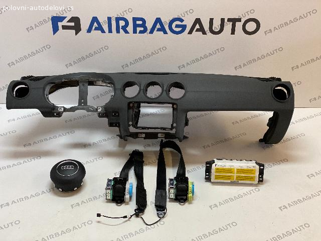 AUDI TT 8J SET AIRBAG SET VAZDUŠNI JASTUK POJASI TABLA