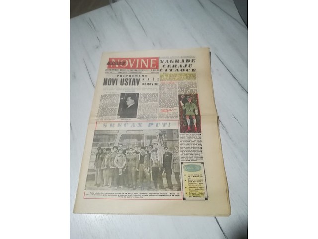 Male Novine br.323 - Sarajevo, 1. oktobra 1962.