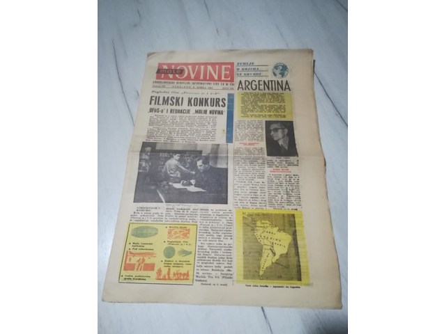 Male Novine br.298 - Sarajevo, 9.aprila 1962.