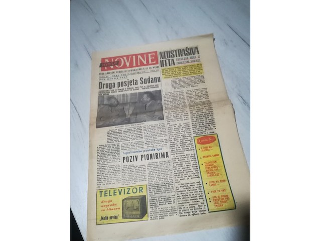 Male Novine br.291 - Sarajevo, 19.februara 1962.