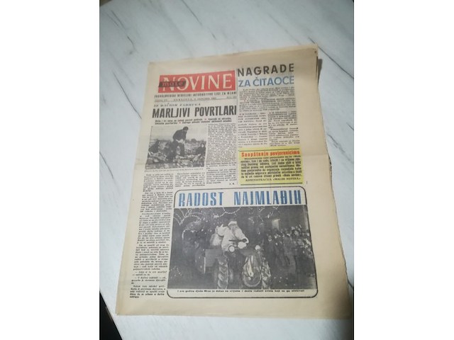 Male Novine br.285 - Sarajevo, 8.januara 1962.
