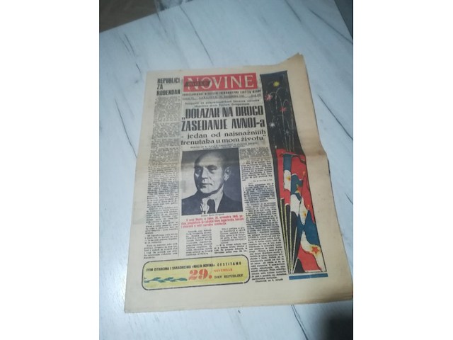 Male Novine br.279 - Sarajevo, 27. novembra 1961.