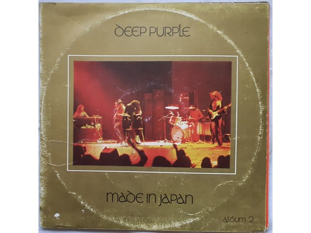 DEEP  PURPLE  -  2LP MADE  IN  JAPAN