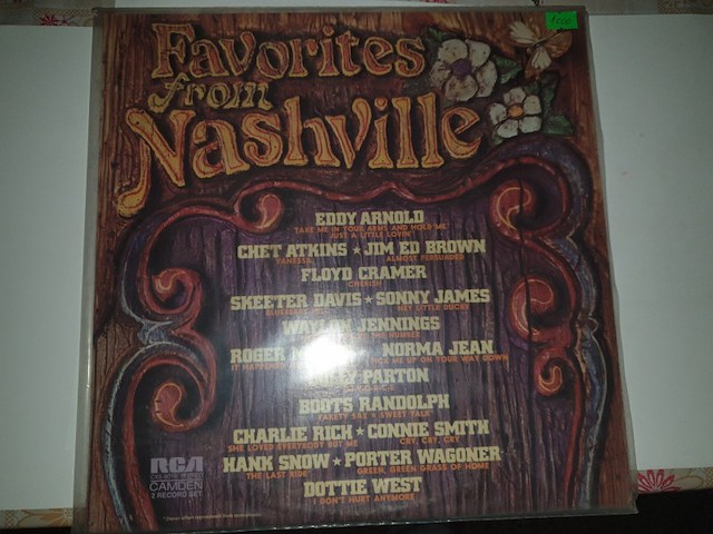 favorites from nashville--2lp