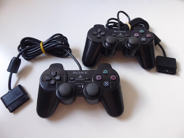 SONY PlayStation 2 PS2 džojstik (dva komada)