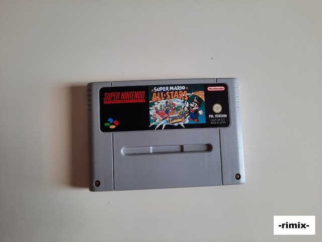 SNES igra - Super Mario allstars